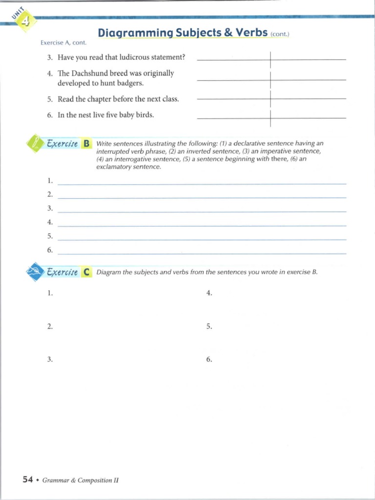 Grammar Composition II Workbook 61 | PDF