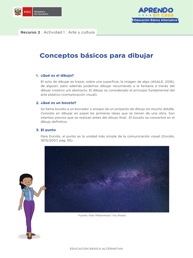 Conceptos Básicos para Dibujar | PDF | Dibujo | Ligero