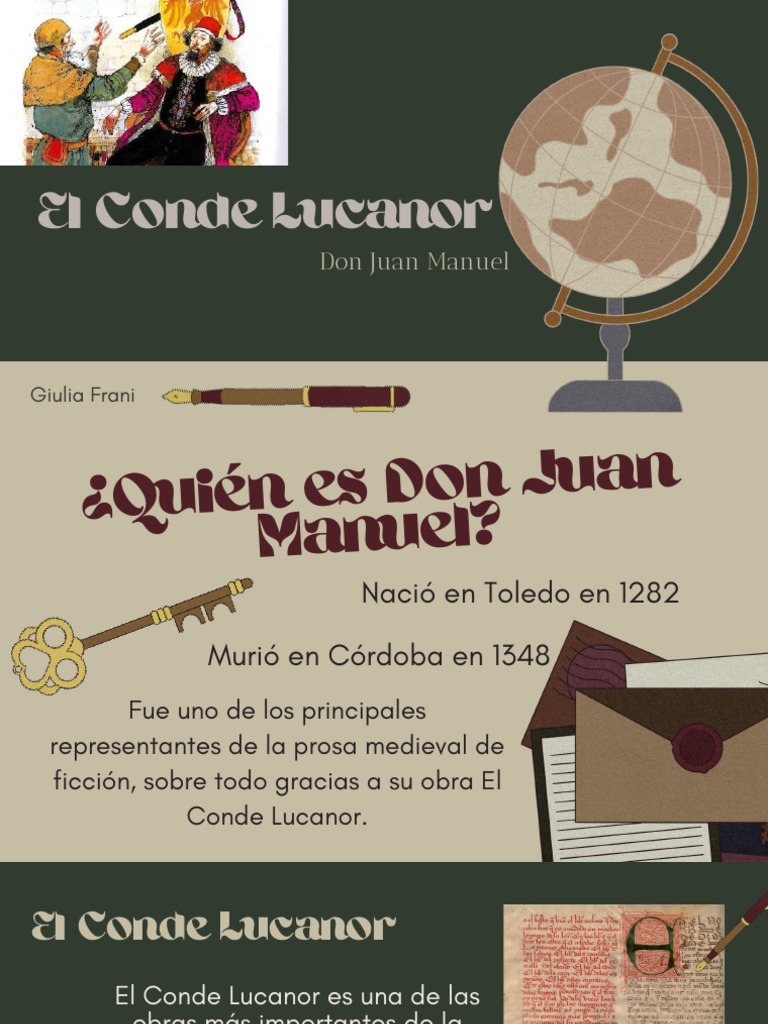 El Conde Lucanor: Don Juan Manuel | PDF | Ficción general