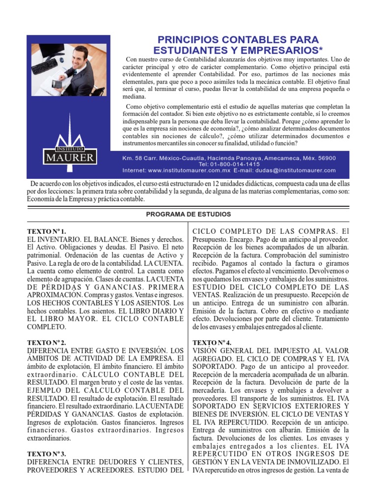 Contabilidad General | PDF | Contabilidad | Amortización (Negocio)