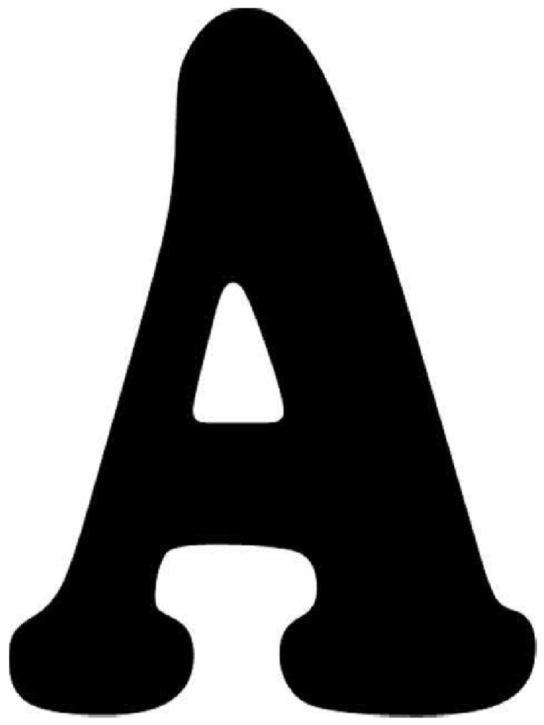 Letra A | PDF