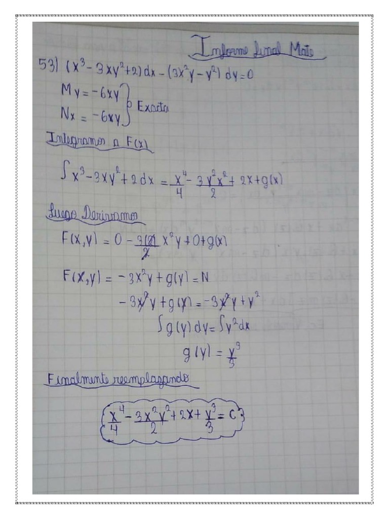 Informe Final Matematica Listo | PDF