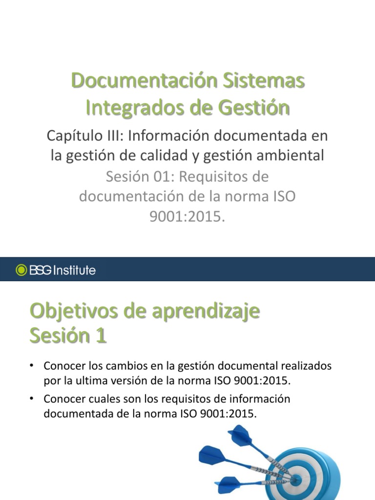 Requisitos de Documentación de La Norma ISO 9001 - 2015 | Descargar gratis PDF | Sistema de ...