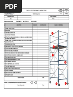 Formato de Inspección Arnés de Seguridad | PDF | Corrosión | Metalurgia