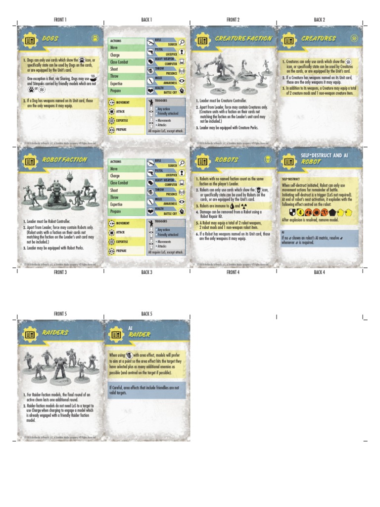 Reference Cards W2 | PDF
