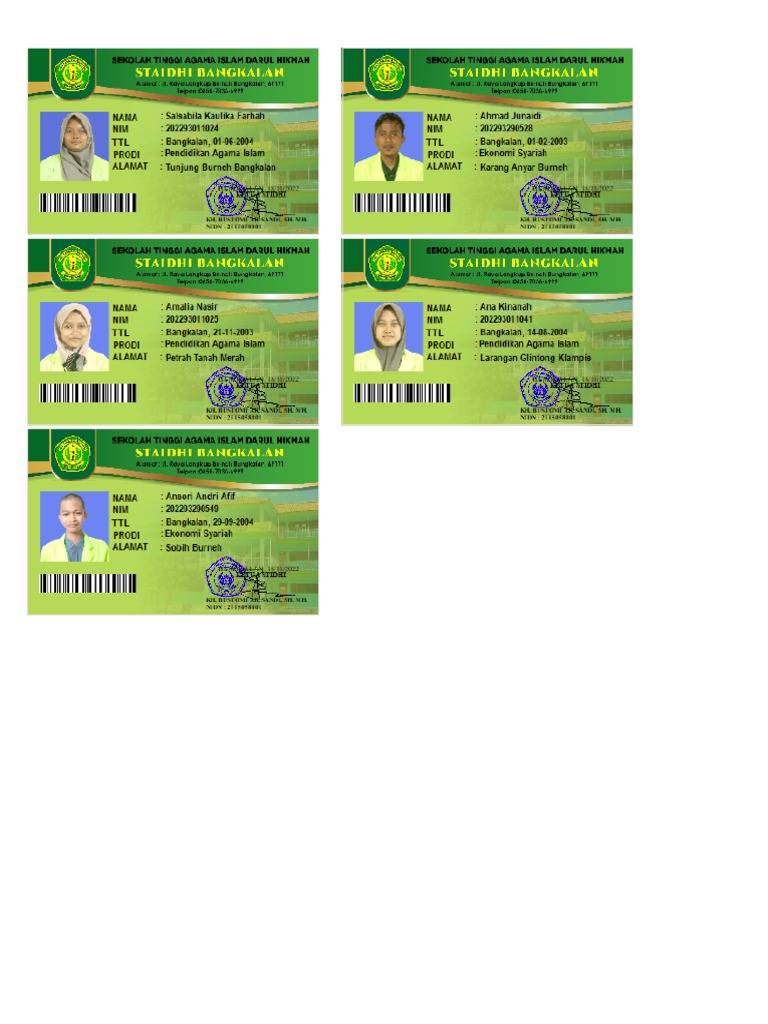 Contoh 5 Capture Mahasiswa Semester 1 | PDF