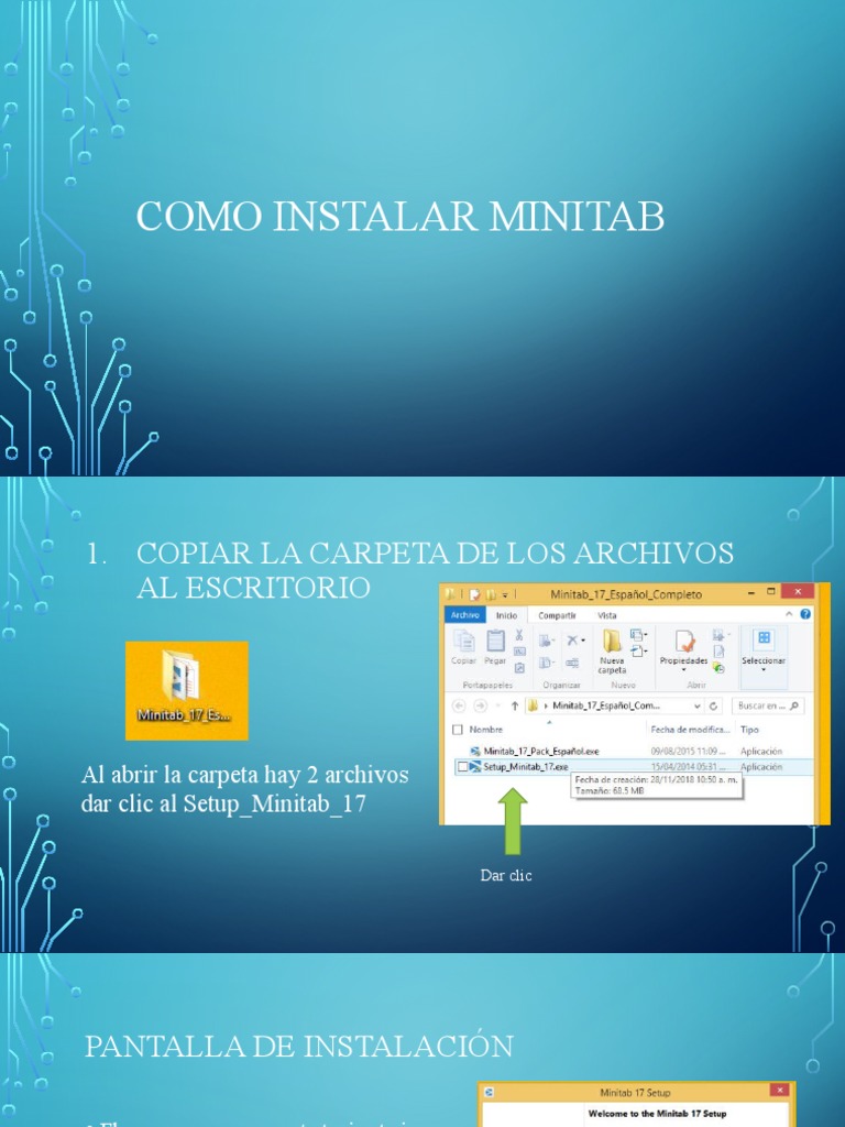 Como Instalar MINITAB | PDF