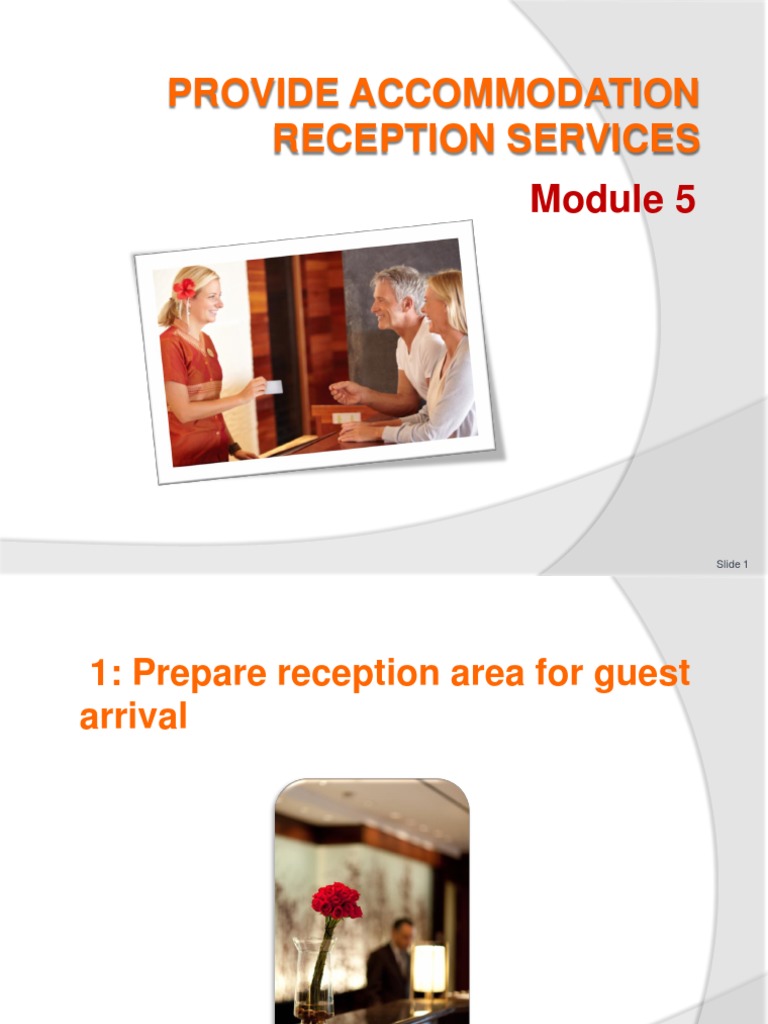 Reception Services Training | PDF | Cheque