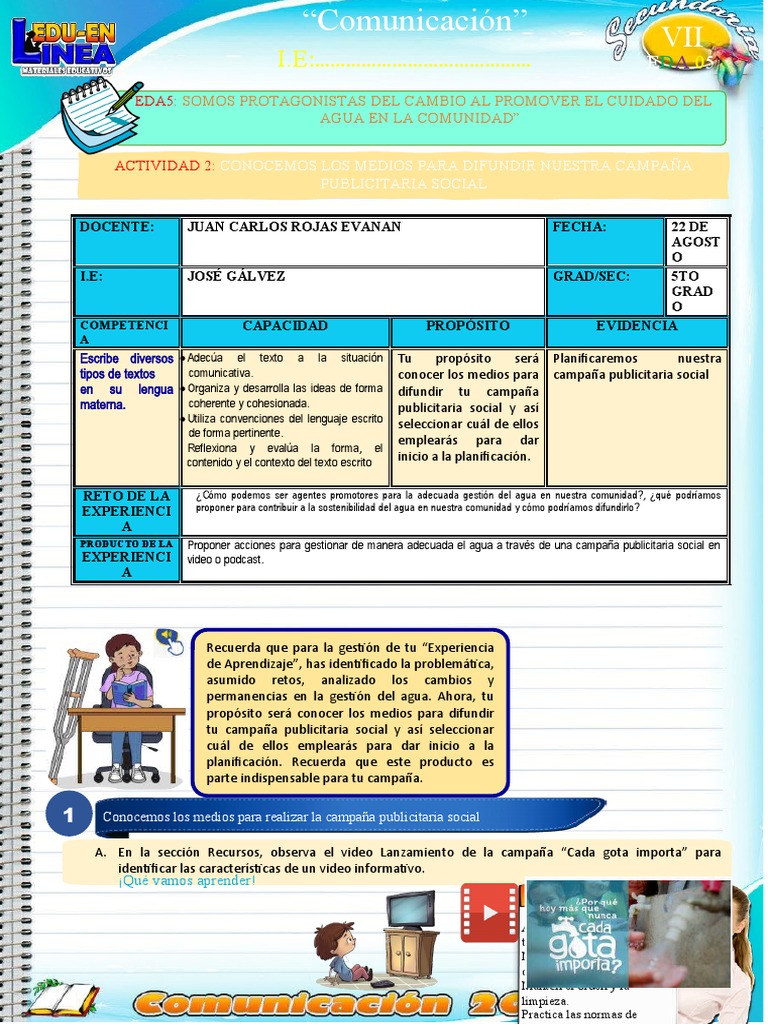 B-3º4º Act 2 Com Eda 5 | PDF | Publicidad | Podcast