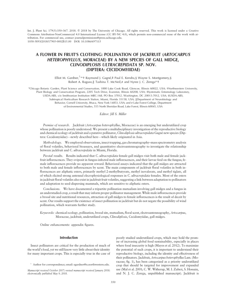 Yaca Polinizacion Flores | PDF | Gas Chromatography–Mass Spectrometry | Gas Chromatography