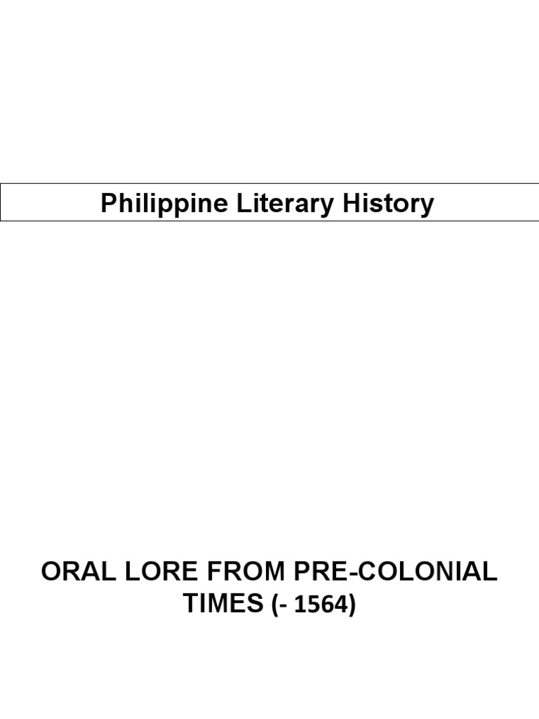 21st CLPW - Philippines Literary History | PDF