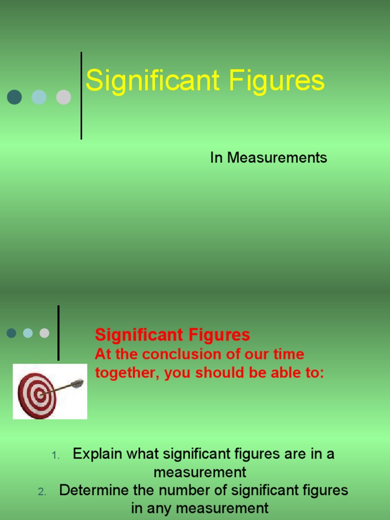 General Physics - Significant Figures | PDF | Significant Figures ...