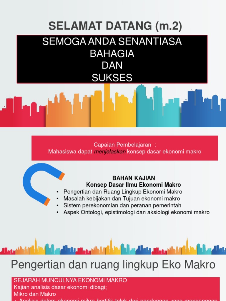 M1 Konsep Dasar Makro 2 | PDF