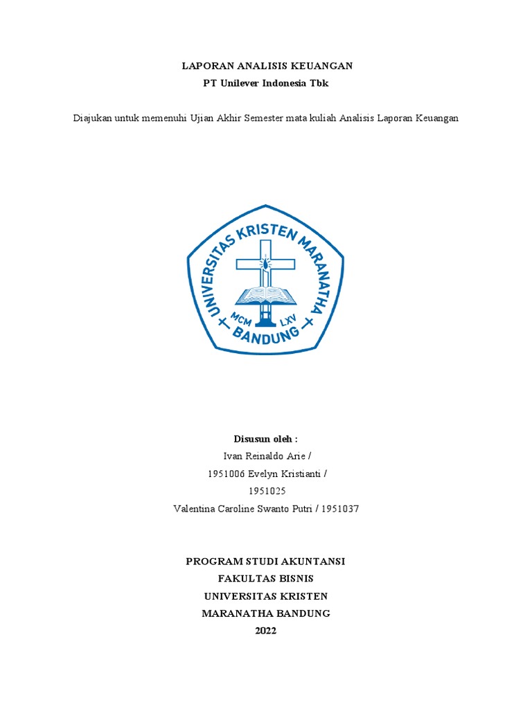 Final Report PT Unilever Indonesia TBK (Kelompok 3) | PDF | Bisnis ... Final Report PT Unilever Indonesia TBK (Kelompok 3) | PDF | Bisnis ...