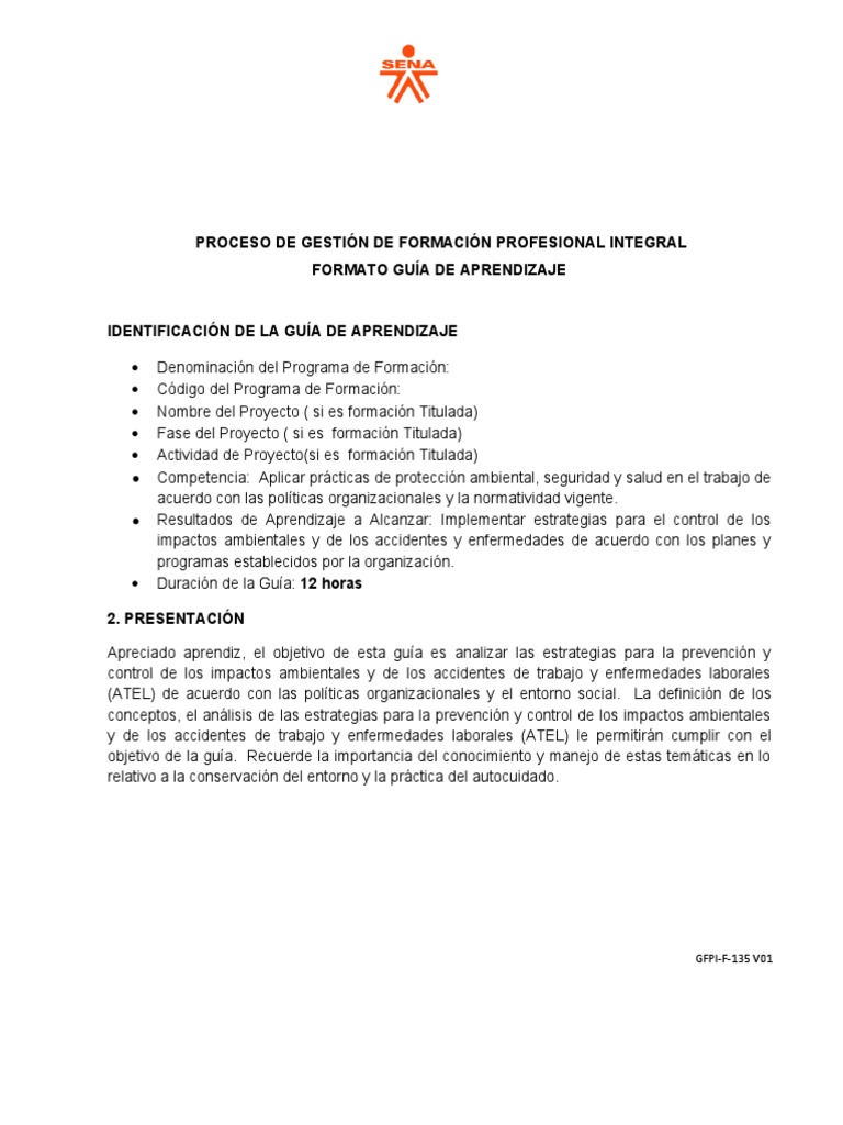 Guía RAP 2 SST Implementar Estrategias | PDF