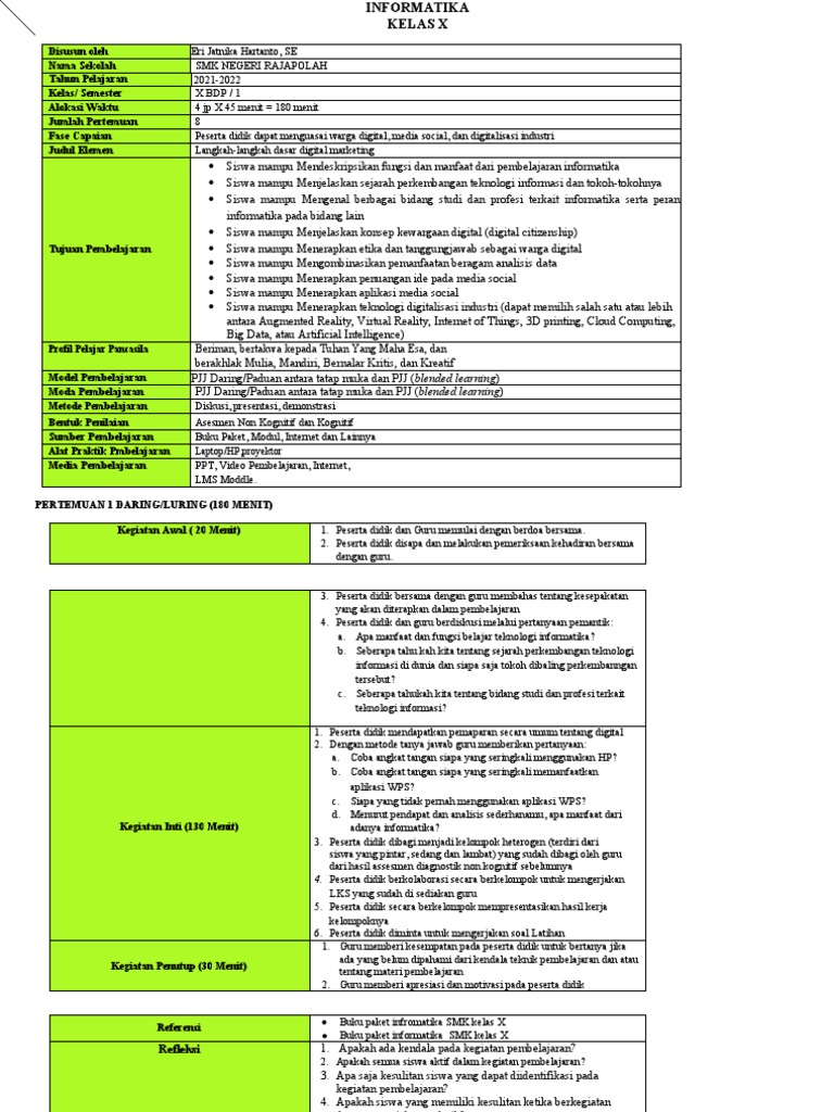 Modul Informatika | PDF