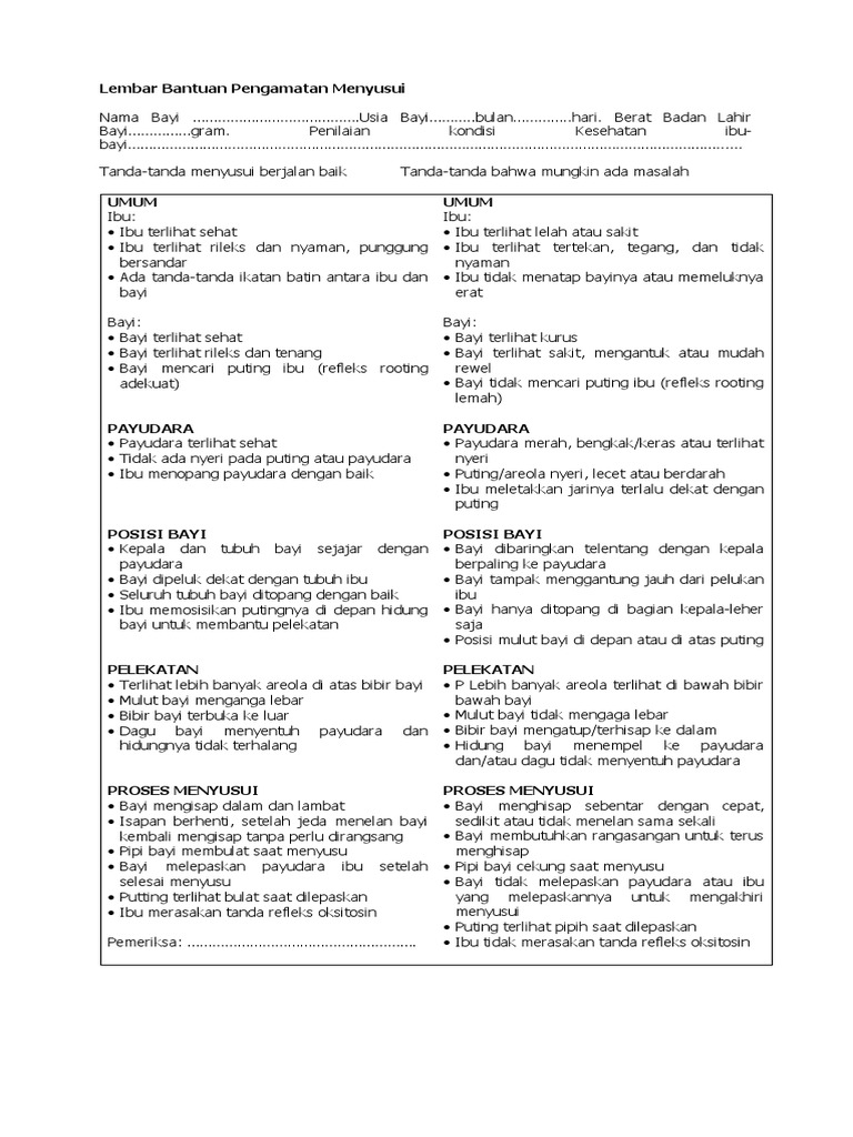 Lembar Pengamatan Asli | PDF