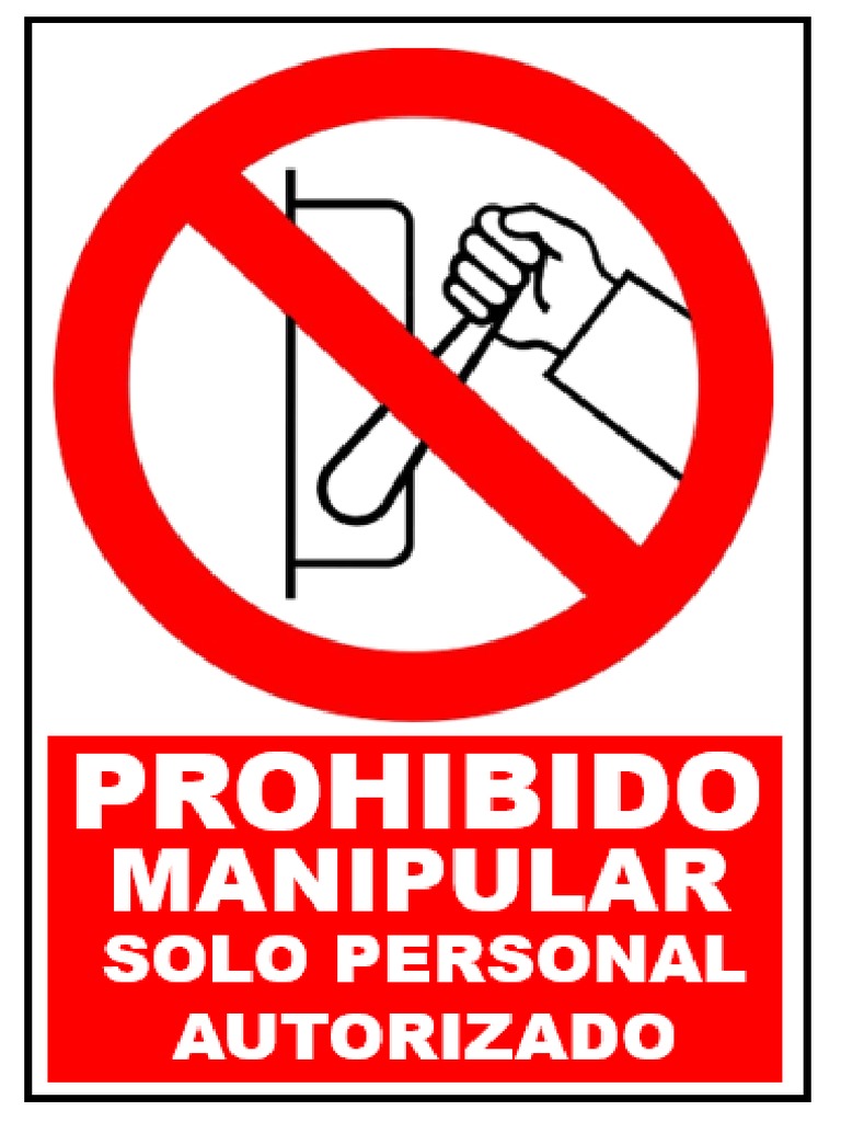 Prohibido Manipular | PDF