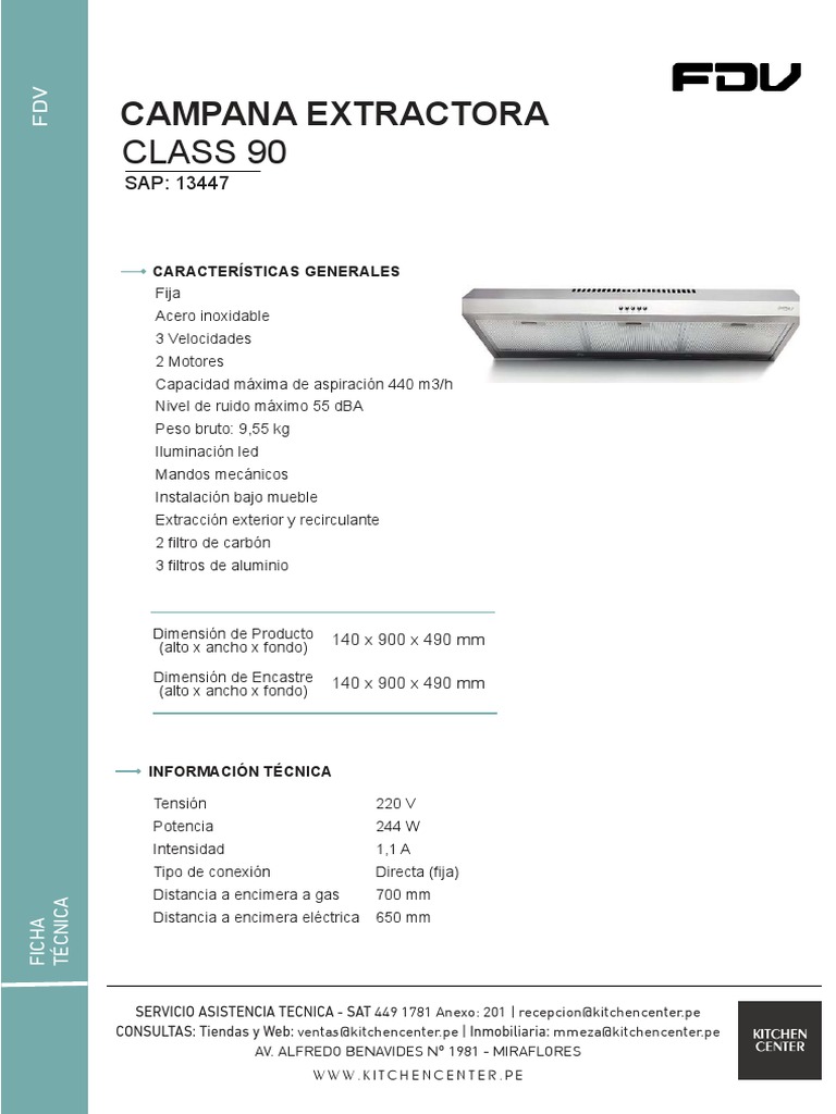 FT 13447 CAMPANA CLASS 90 Vcons | PDF | Ingenieria Eléctrica