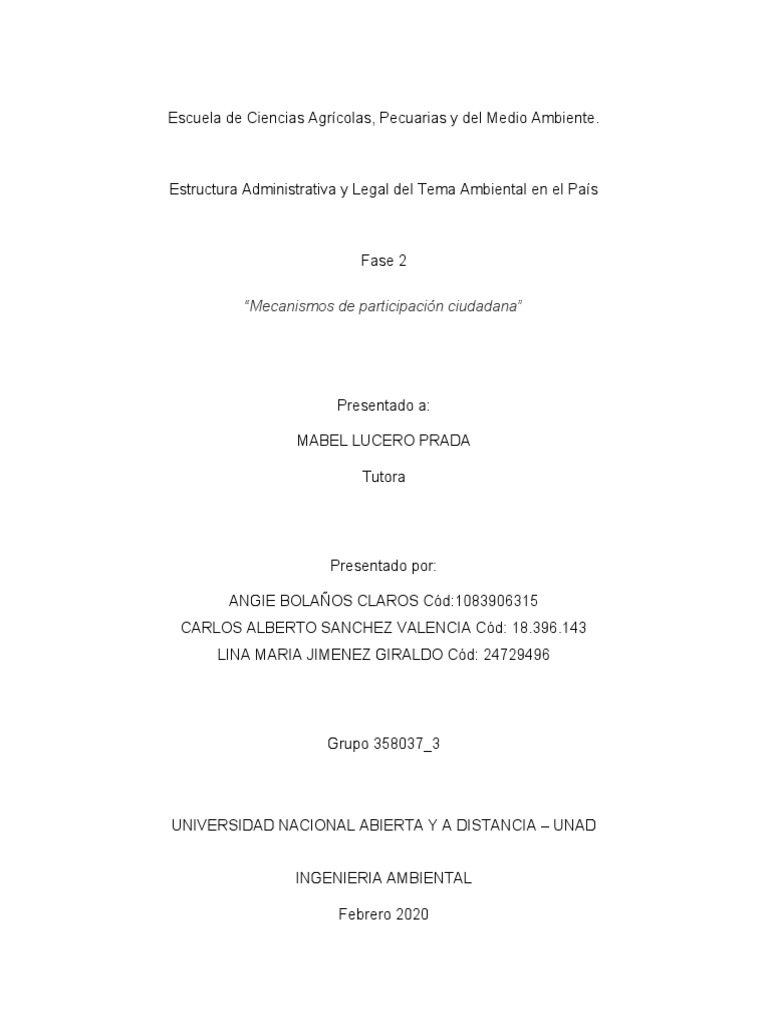 Fase 2 - Trabajo Grupal - Grupo 3 | PDF