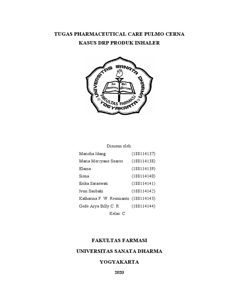 Kasus DRP Inhaler pada Pasien Asma | PDF