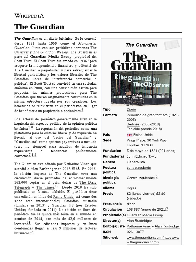 The Guardian | PDF | El guardián | Esfera pública