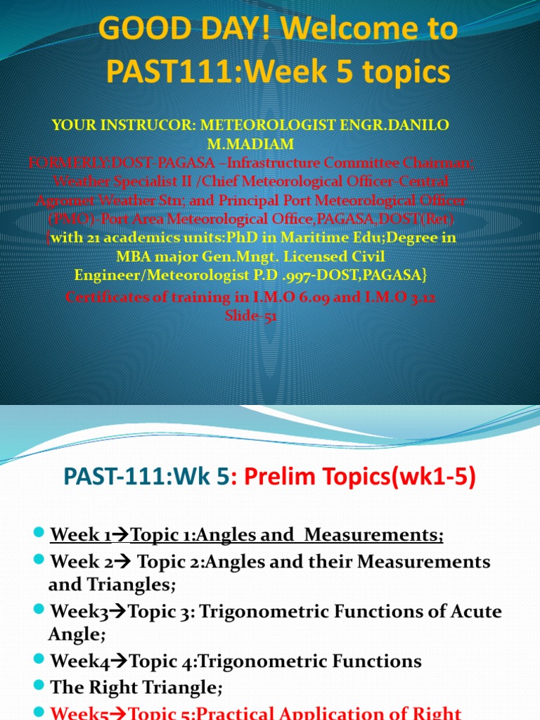 Trigonometry 5th Lesson Pdf Trigonometric Functions Triangle 9472