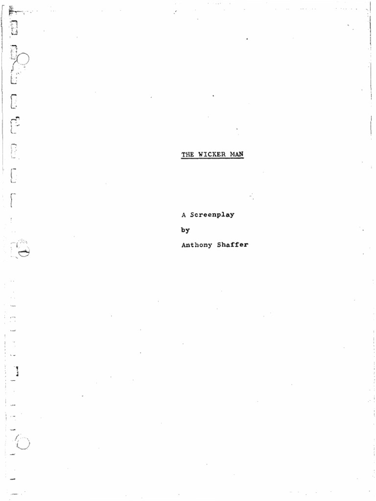 The Wicker Man 1973 | PDF