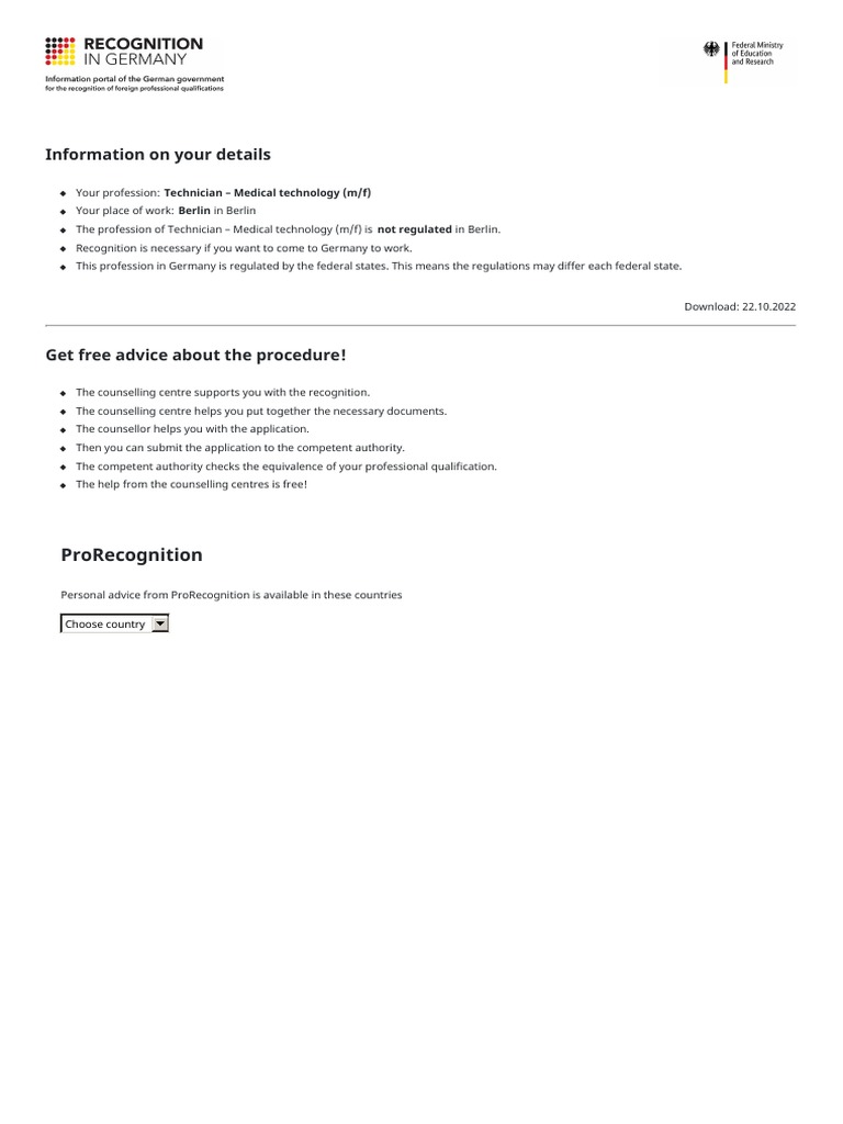 Recognition Portal - Information On Counselling | PDF | Business