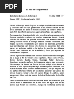 La Vida Del Cacique Urracá | PDF | Operaciones militares | Conflictos ...