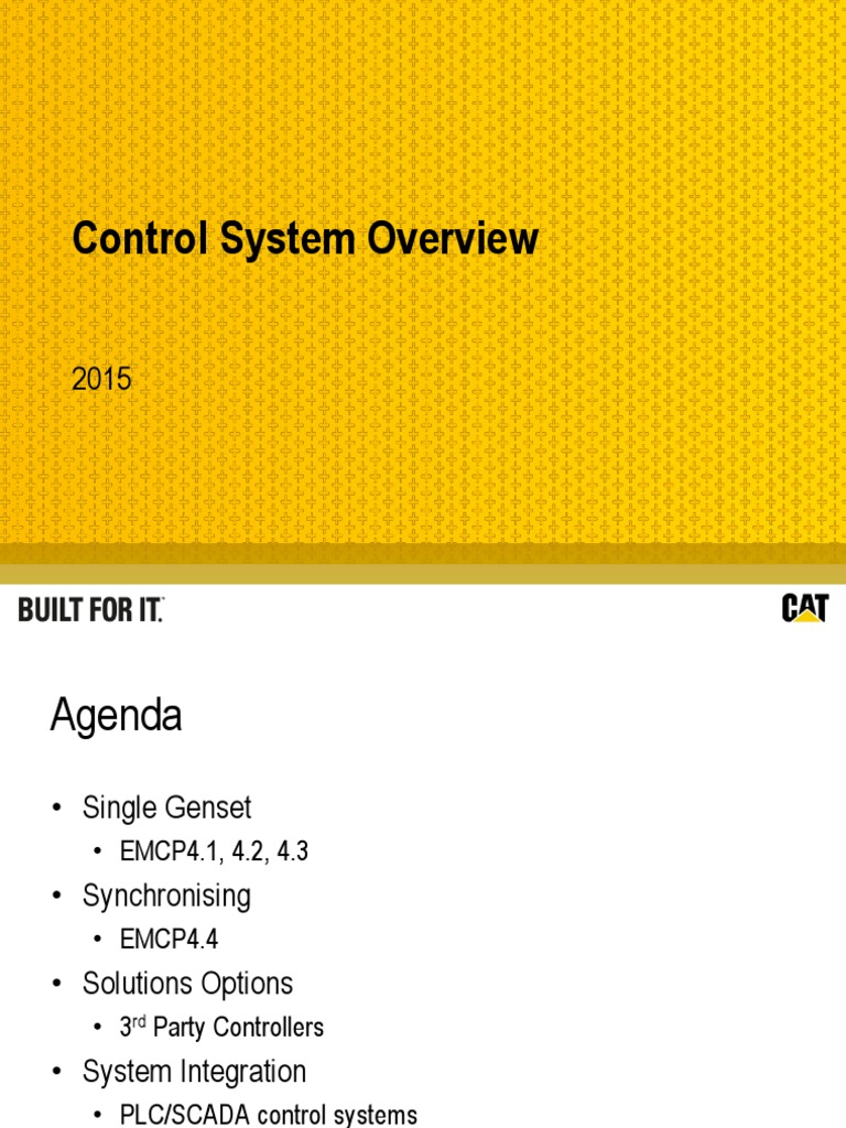 Control System Overview | PDF | Scada | Programmable Logic Controller