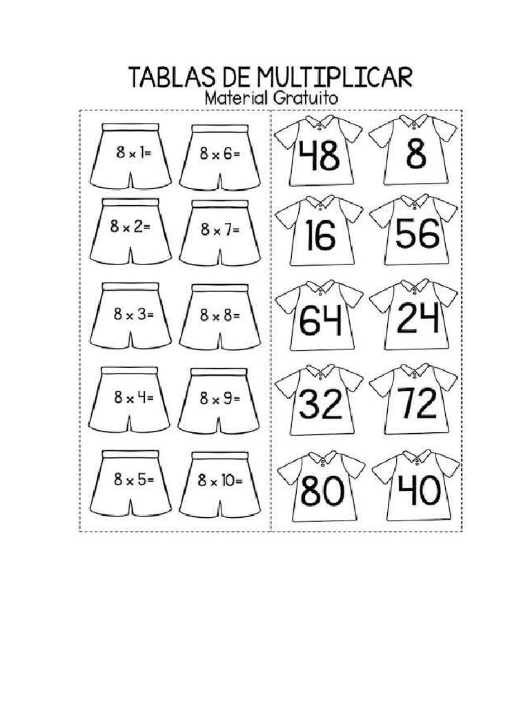 Tablas Ejercicios | PDF
