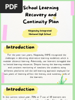 Apao Elementary School Learning Continuity Plan | PDF | Teachers | Learning