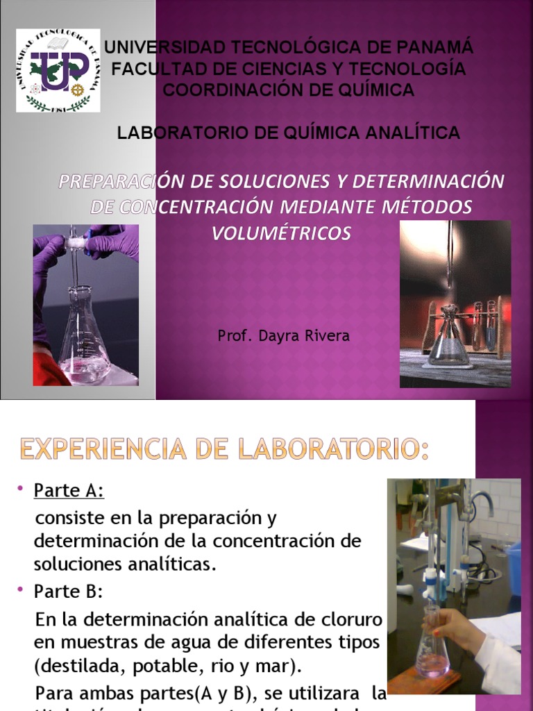 Volumetría Por Precipitación | PDF | Valoración | Química