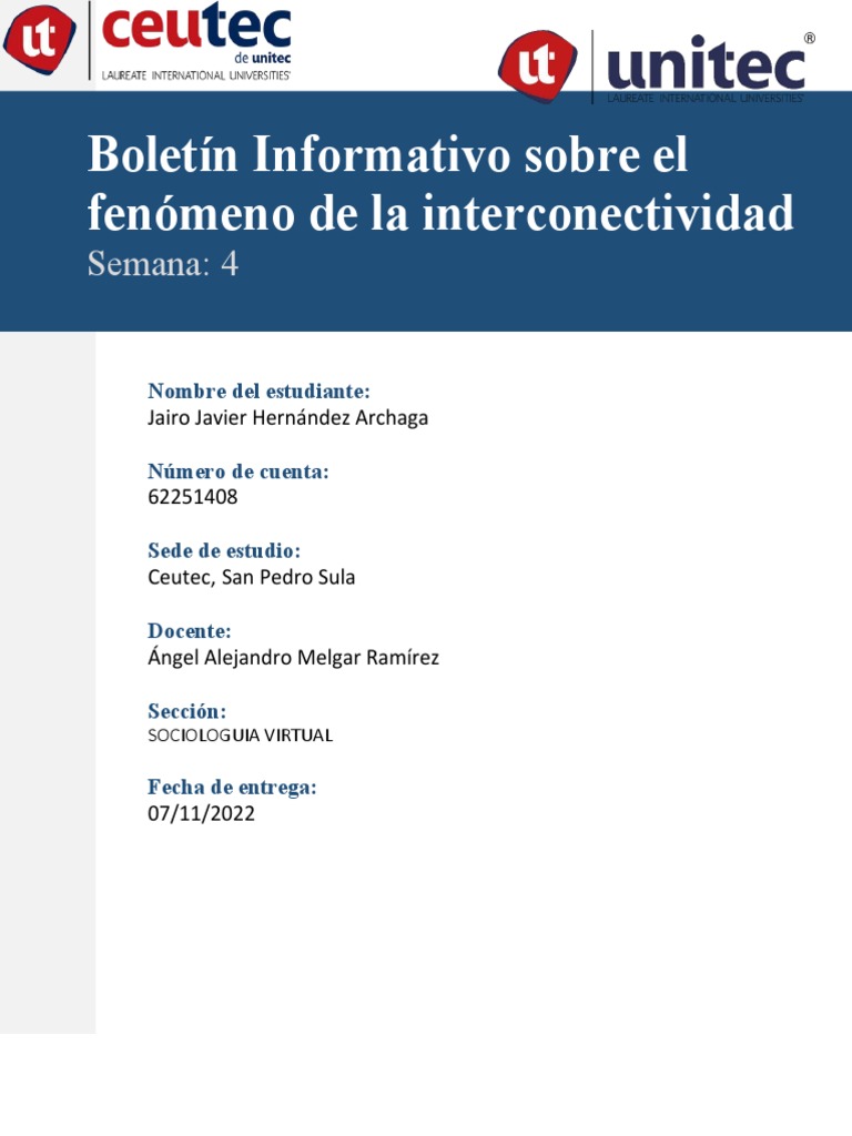Impacto de la Interconectividad Global | PDF | Sociedad | Economias