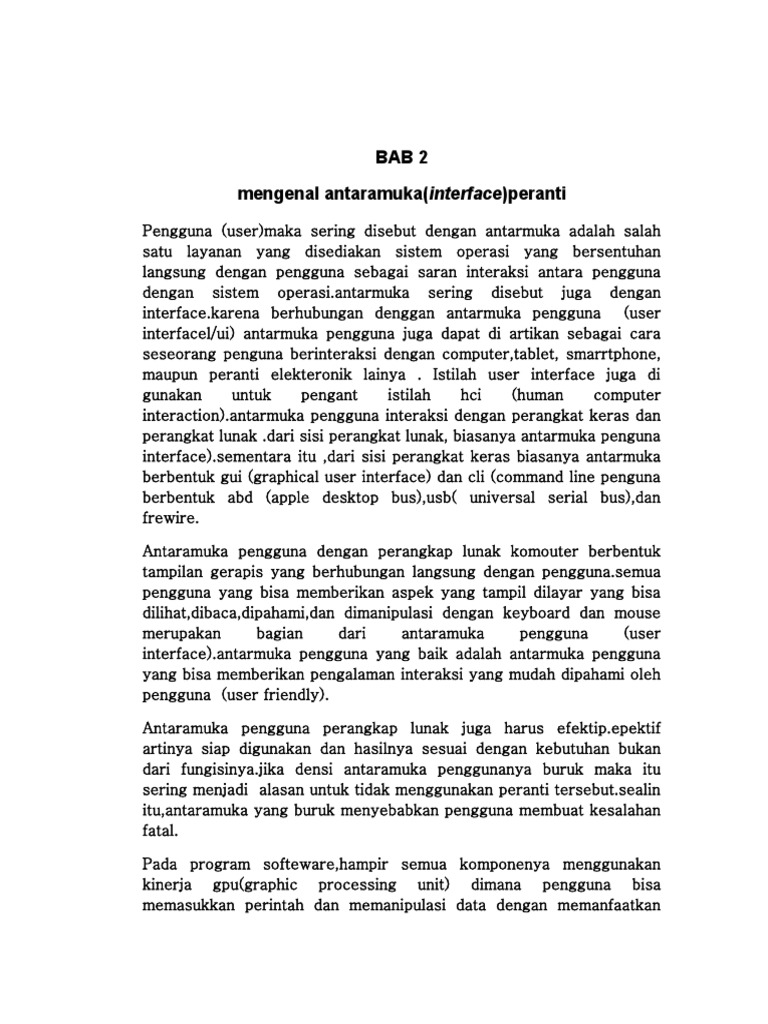 Bab 2 | PDF