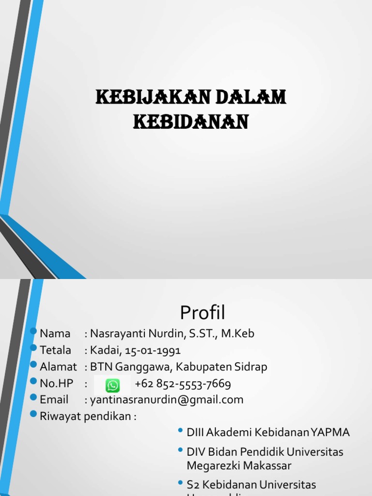 Kontrak Waktu Kebijakan DLM Keb | PDF