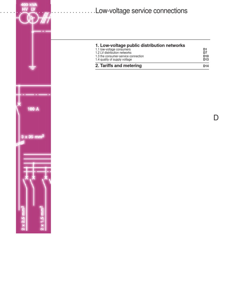 LV Electrical Installation Guide | Download Free PDF | Electric Power ...
