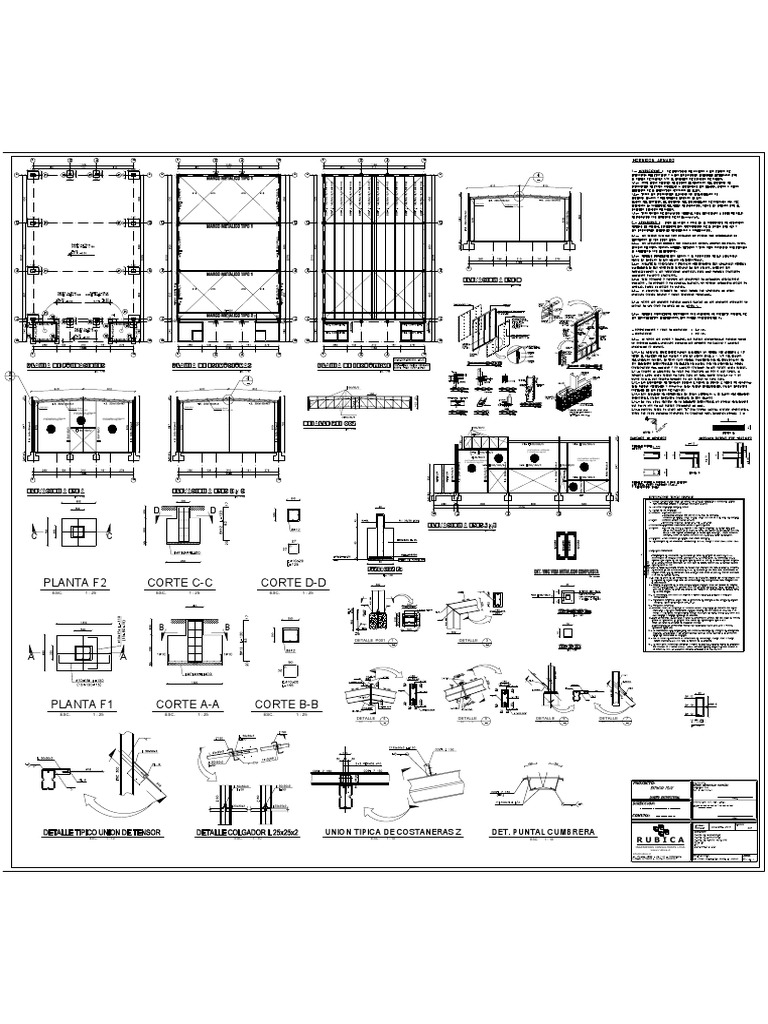 Estructural Galpon - Rev002 Model | PDF