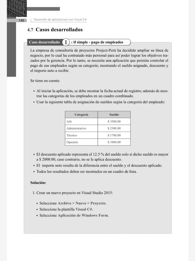 Ejercicios Guiados | PDF