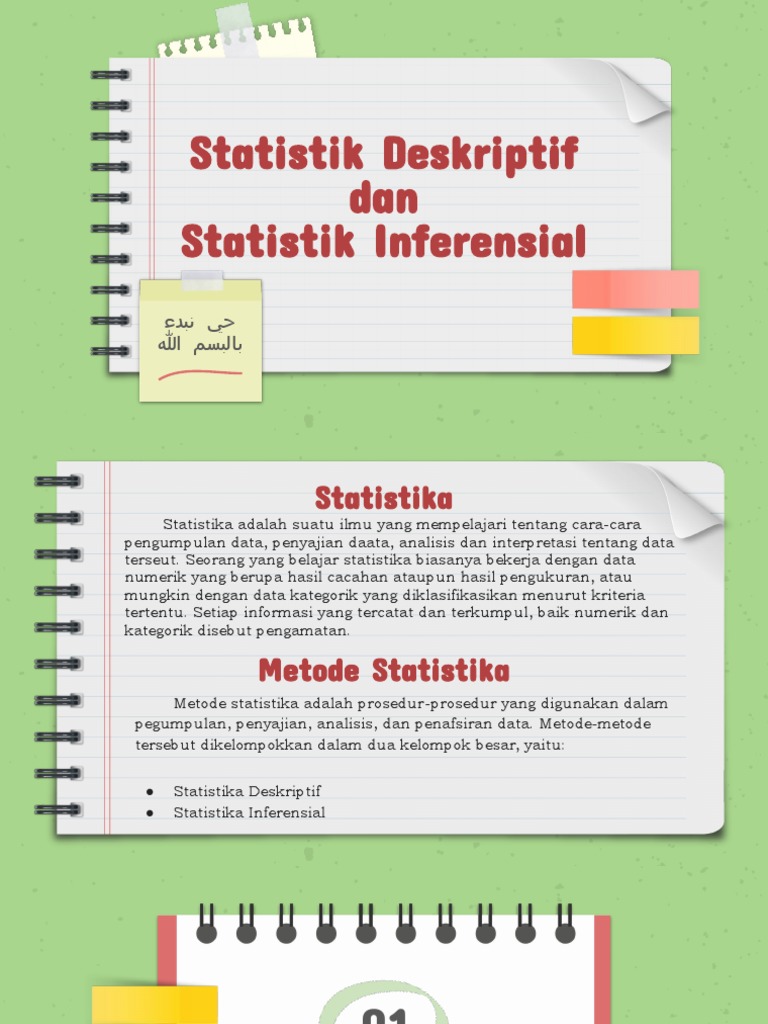 Statistik Deskriptif Dan Inferensial | PDF