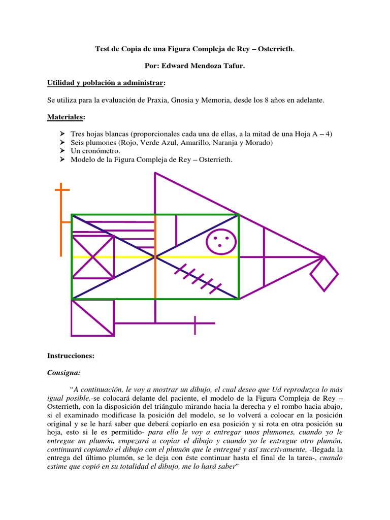 2 Test de Figura de Rey Corregido Abreviado | PDF