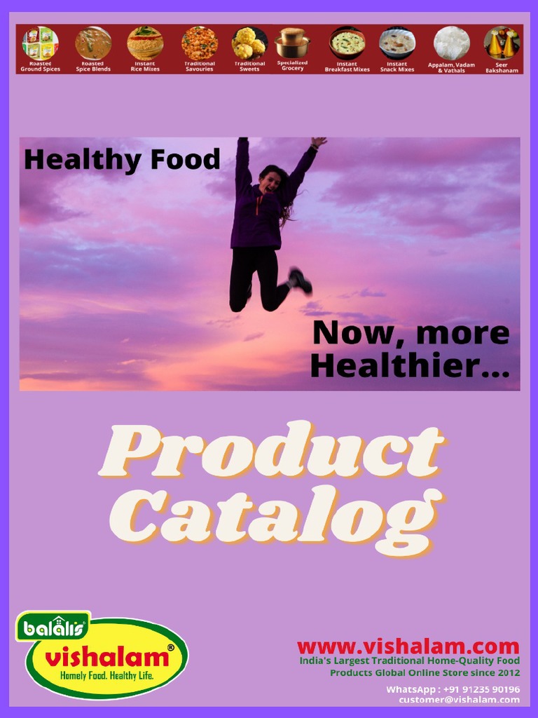 Balali's Vishalam Product Catalog Jan - 2022 | PDF | Curry | Foods