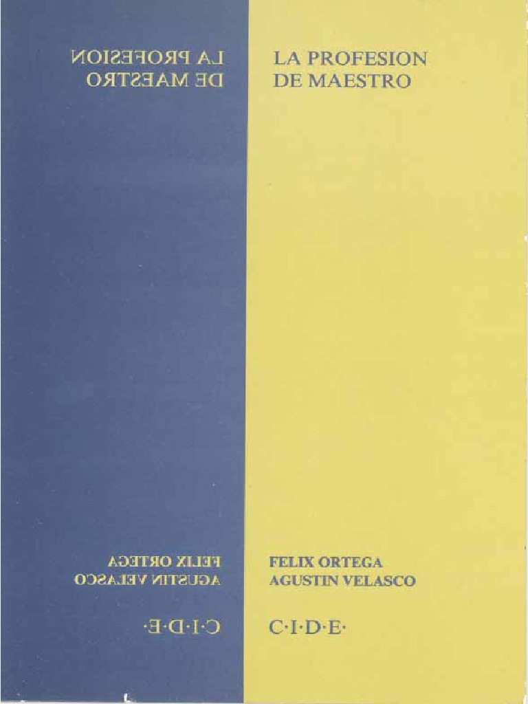 La Profesión de Maestro | PDF | Método de enseñanza | Institución