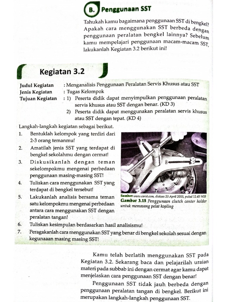 Penggunaan SST | PDF