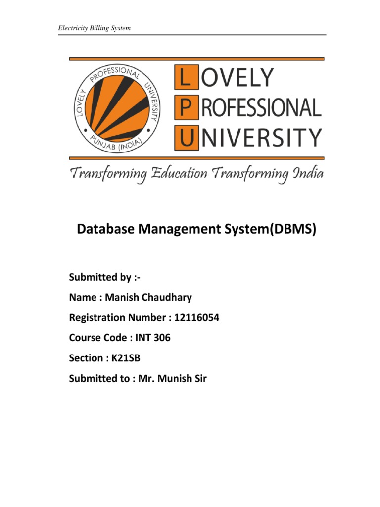 INT306 Manish | PDF | Databases | Relational Database
