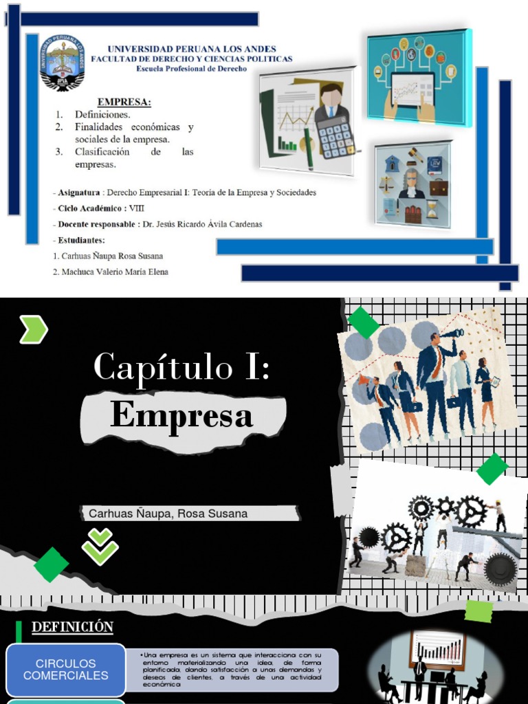 La Empresa | PDF | Business | Economias