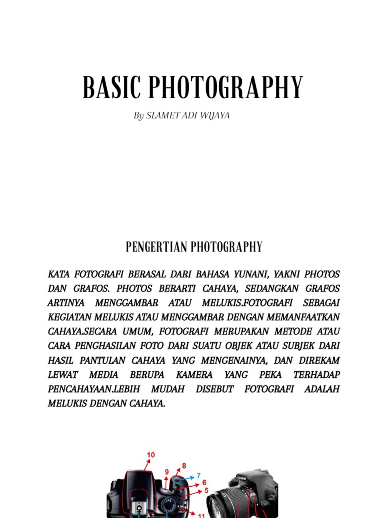 Basic Photography | PDF