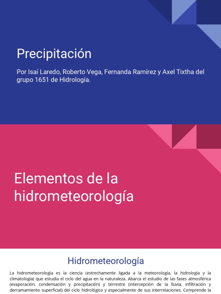 Elementos de Hidrometeorología | PDF | Evaporación | Vapor de agua