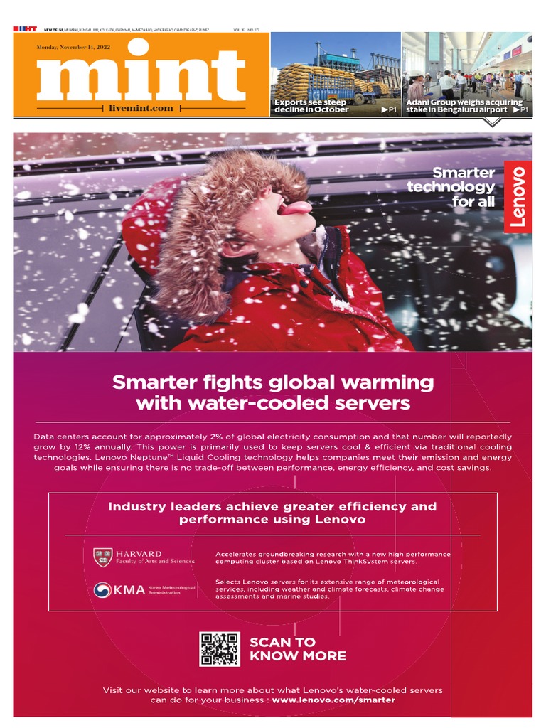 Mint Delhi 14-11-2022 | PDF | Vix | Economic Growth